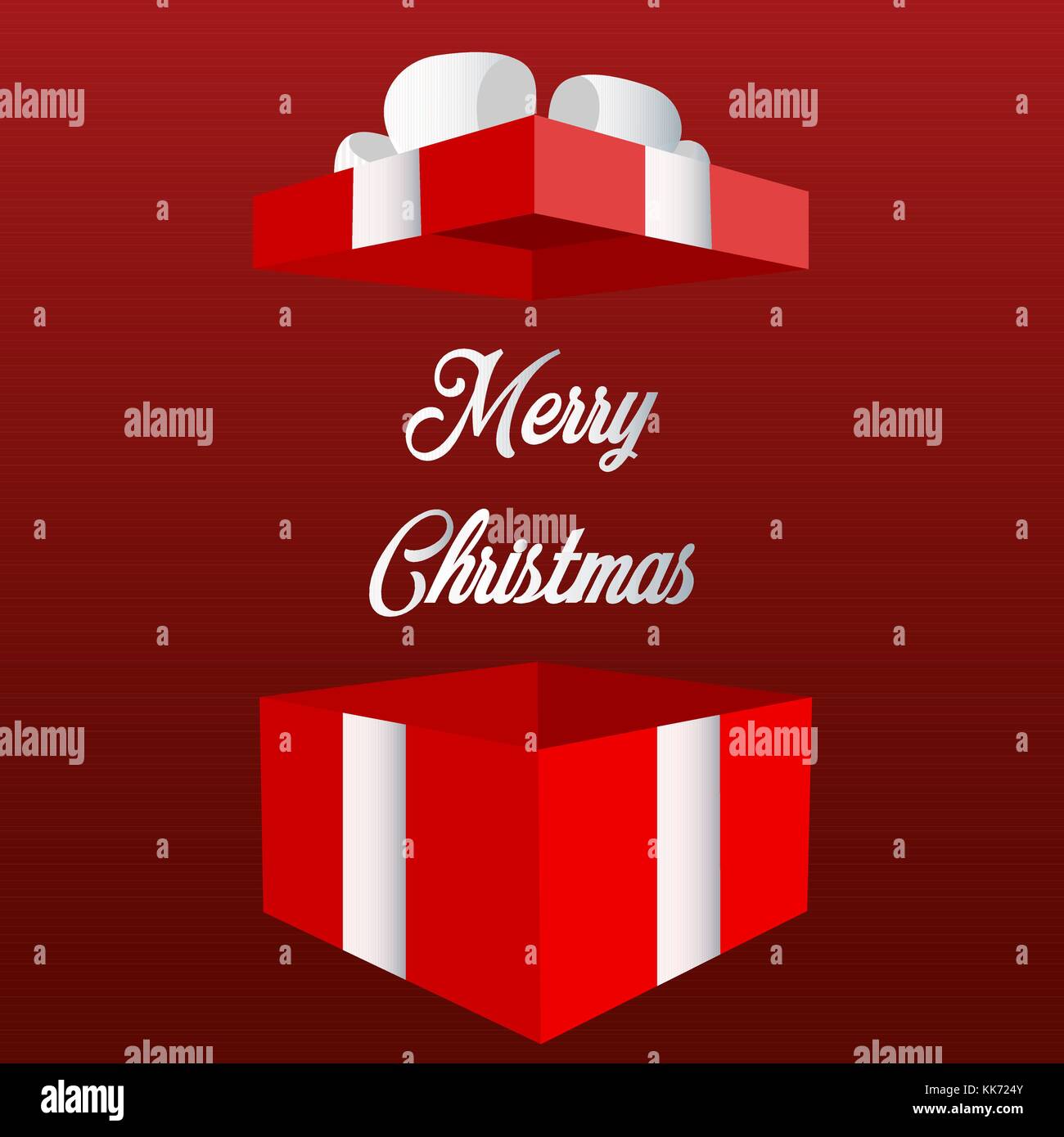 Open box bright confetti Stock Vector Images - Alamy