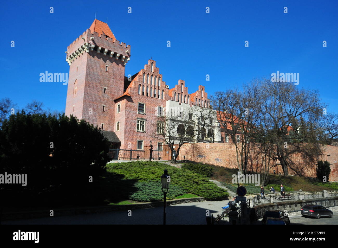 Poznan Royal Castle, Poland, 2016. Front view Stock Photo - Alamy