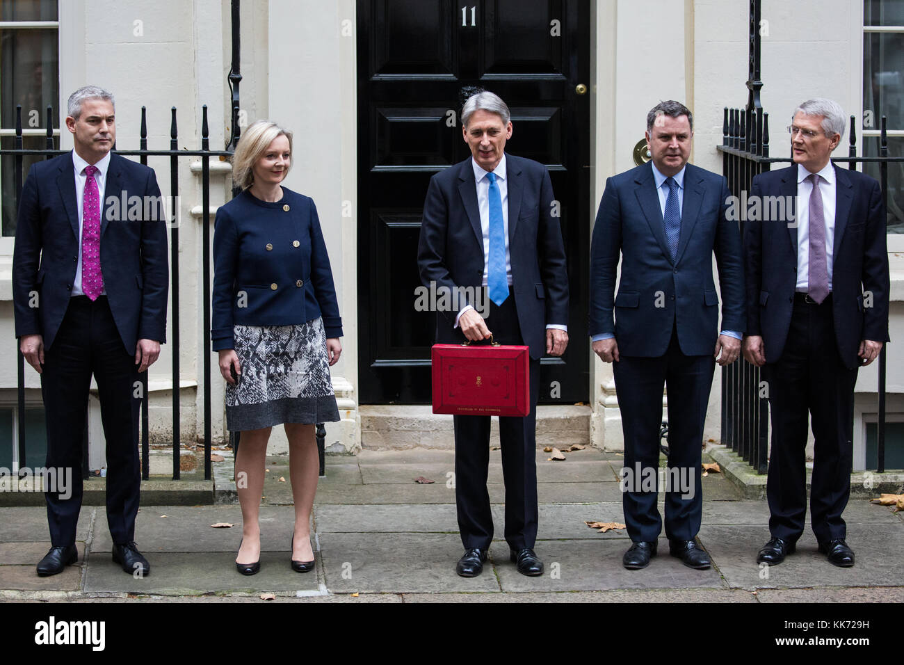London, UK. 22nd November, 2017. Philip Hammond MP, Chancellor of the ...