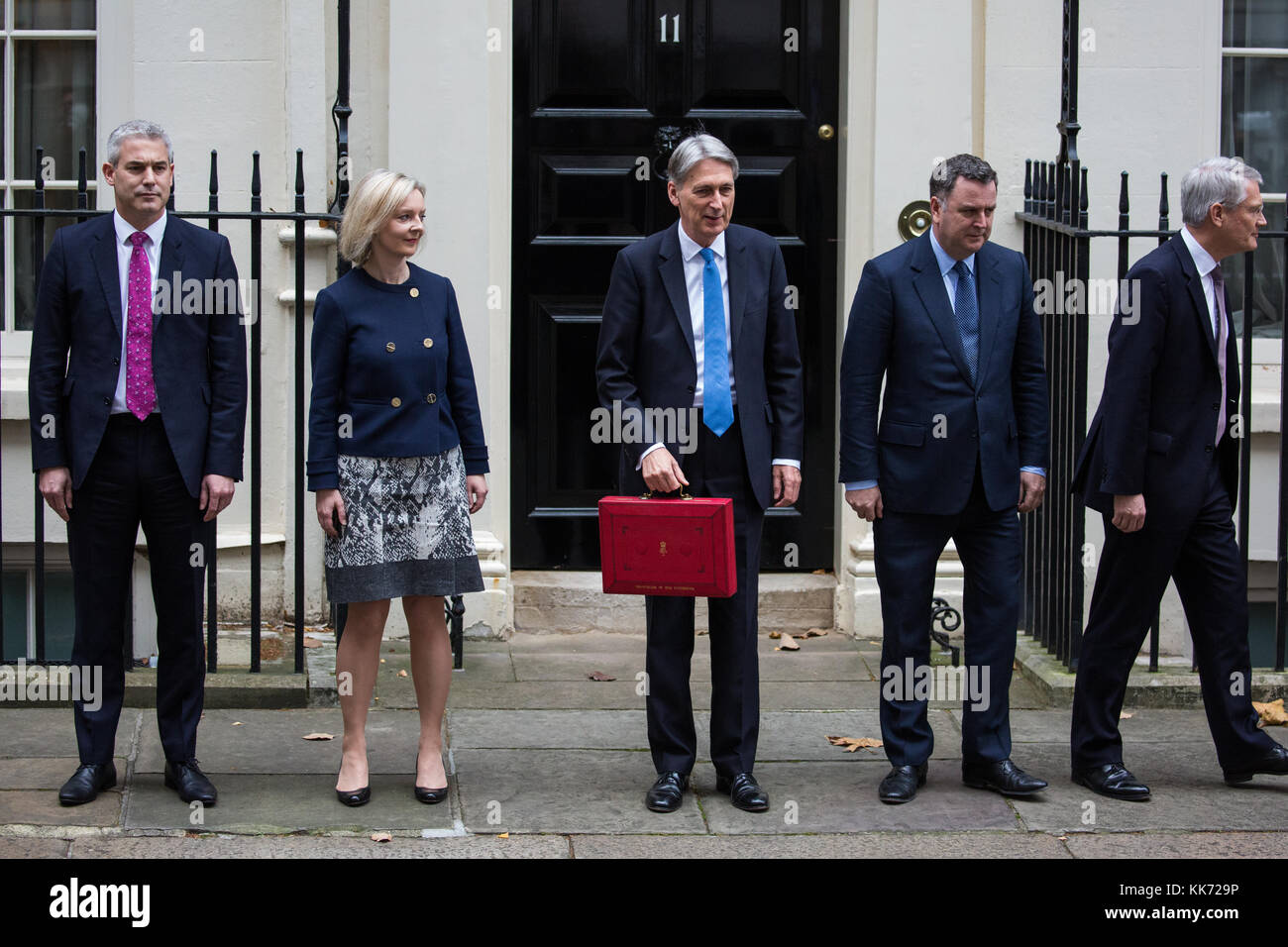 London, UK. 22nd November, 2017. Philip Hammond MP, Chancellor of the ...