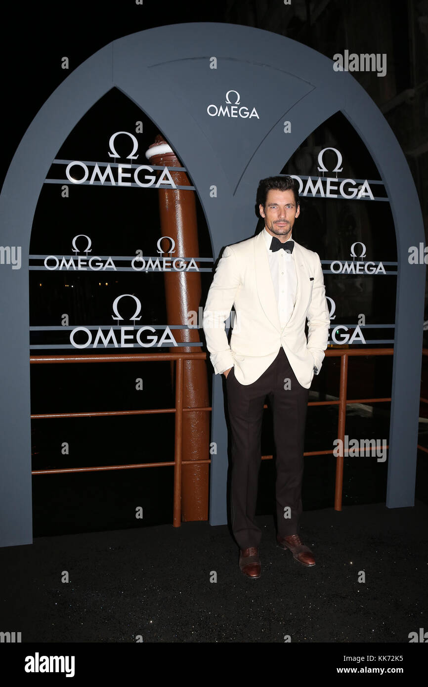 Omega Gala at the Palazzo Pisani Moretta Featuring: David Gandy Where ...