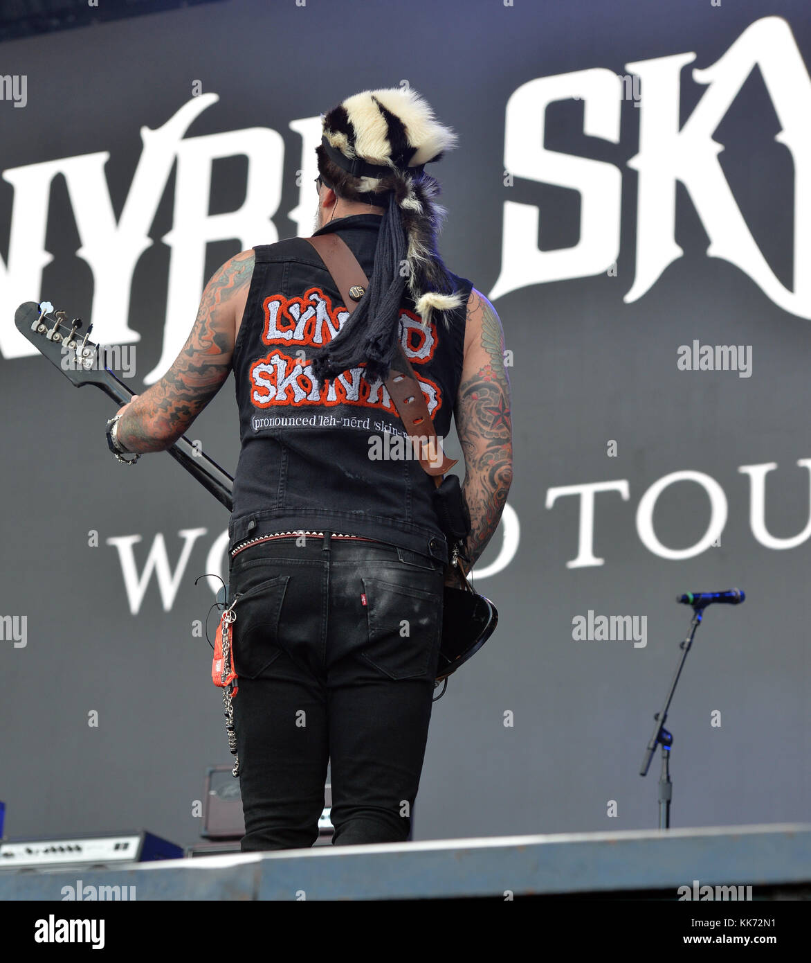 FORT LAUDERDALE, FL - APRIL 16: Johnny Colt of Lynyrd Skynyrd performs ...