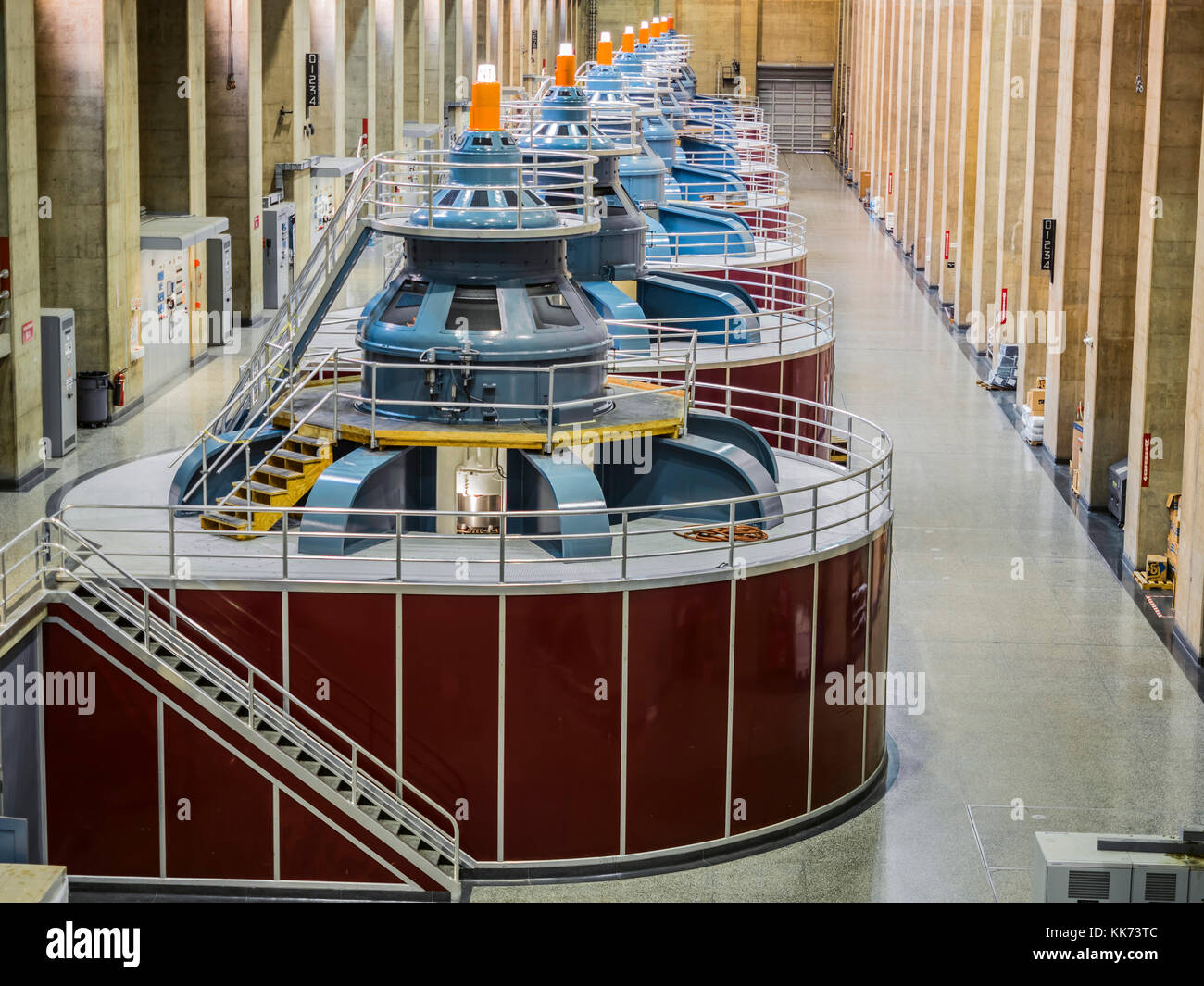 Hoover dam turbines hi-res stock photography and images - Alamy