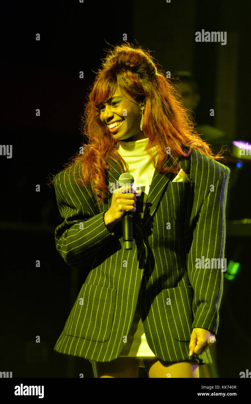 FORT LAUDERDALE, FLORIDA - APRIL 26: Santigold performs live at ...