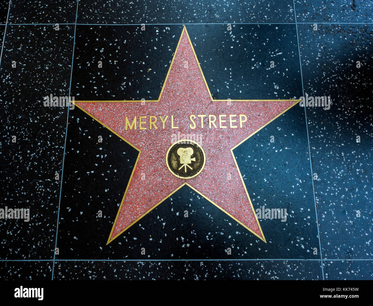 Meryl Streep's Star, Hollywood Walk of Fame - August 11th, 2017 ...