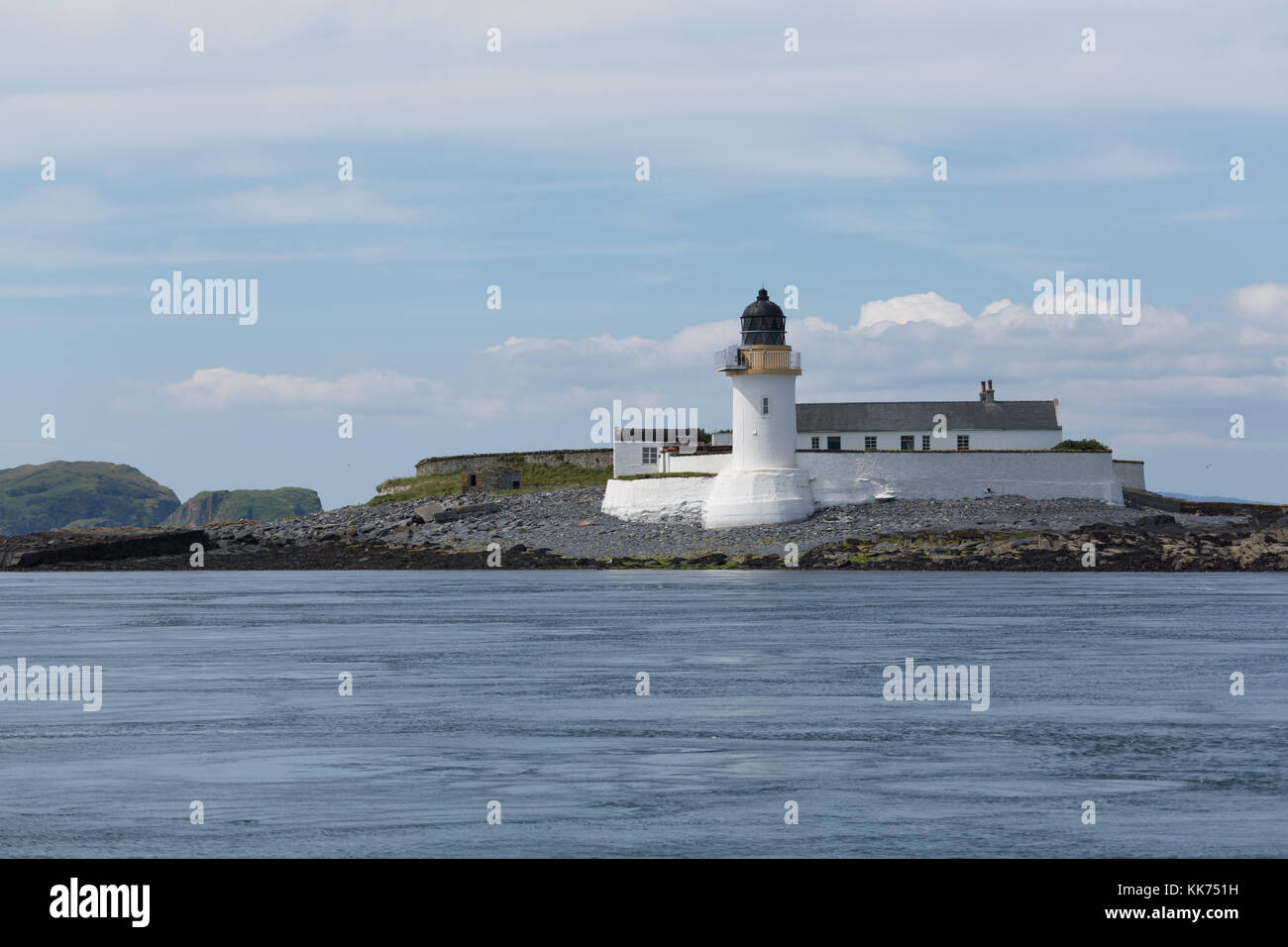 fladda lighthouse west scotland Stock Photo - Alamy