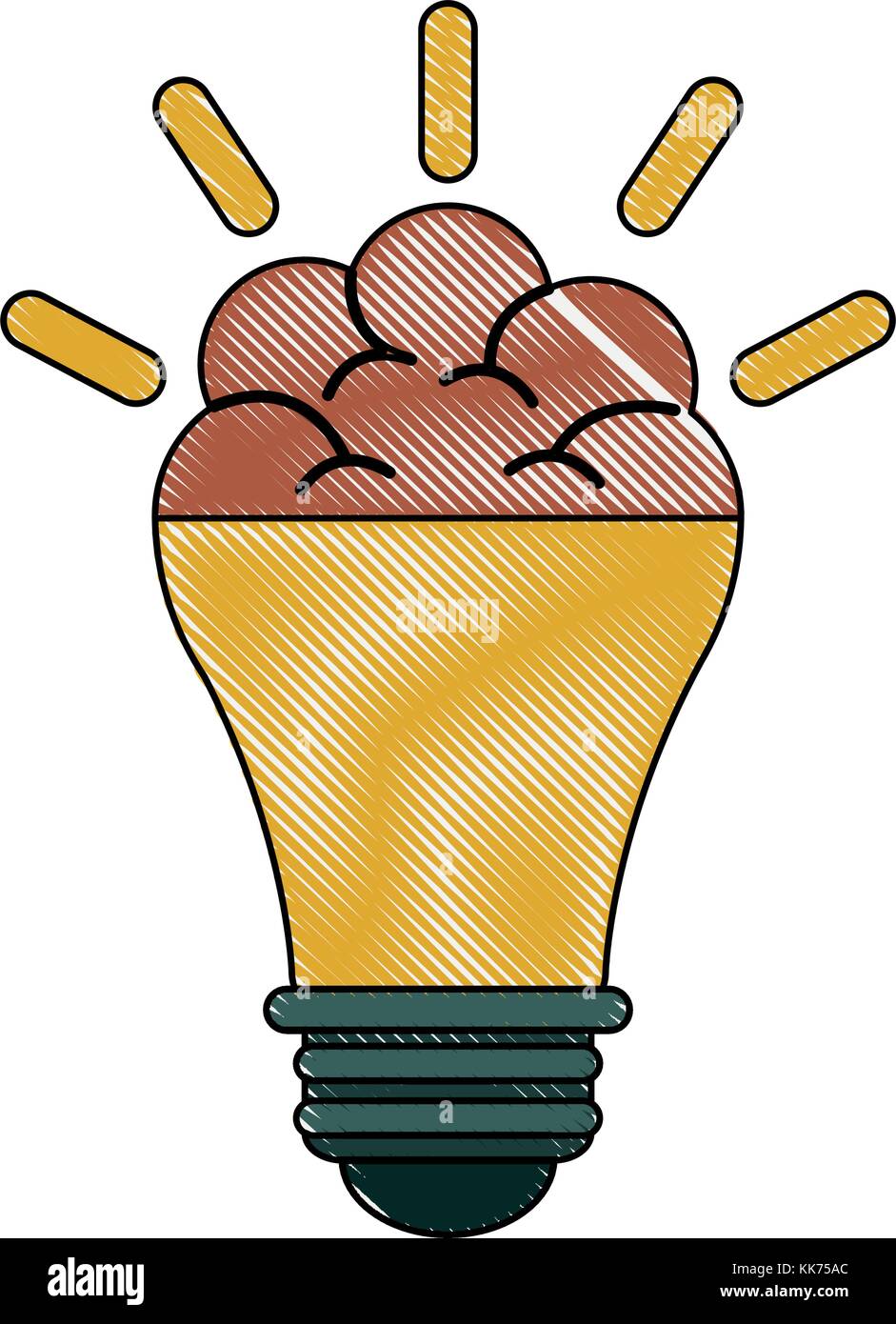lightbulb idea concept icon image Stock Vector Image & Art - Alamy