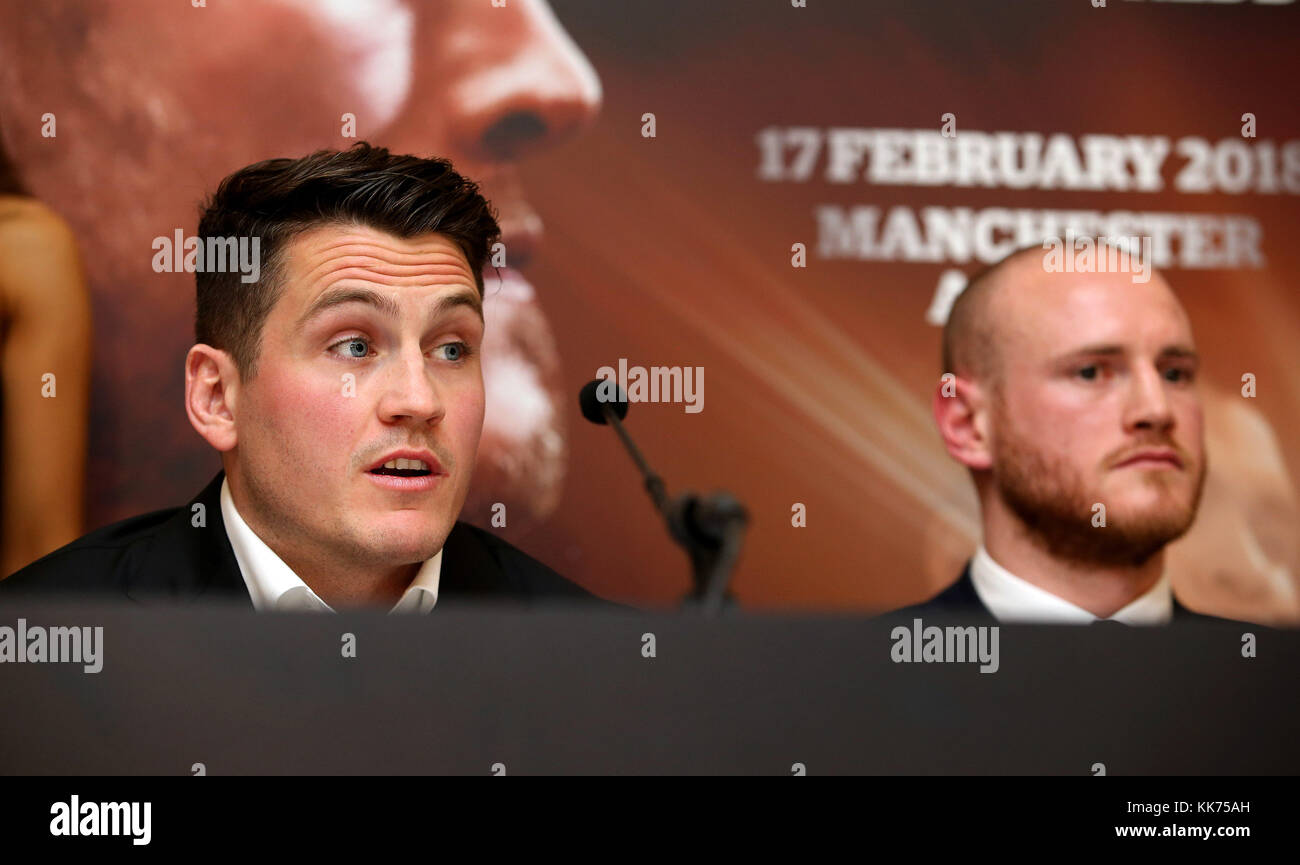 George groves trainer shane mcguigan hi-res stock photography and ...