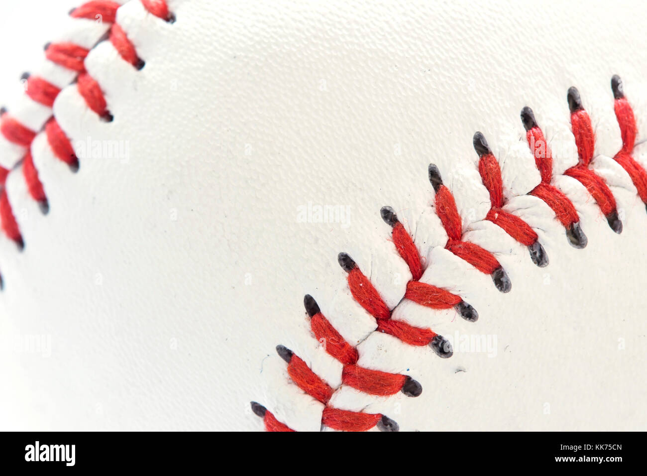 Closeup view at the single baseball ball Stock Photo - Alamy
