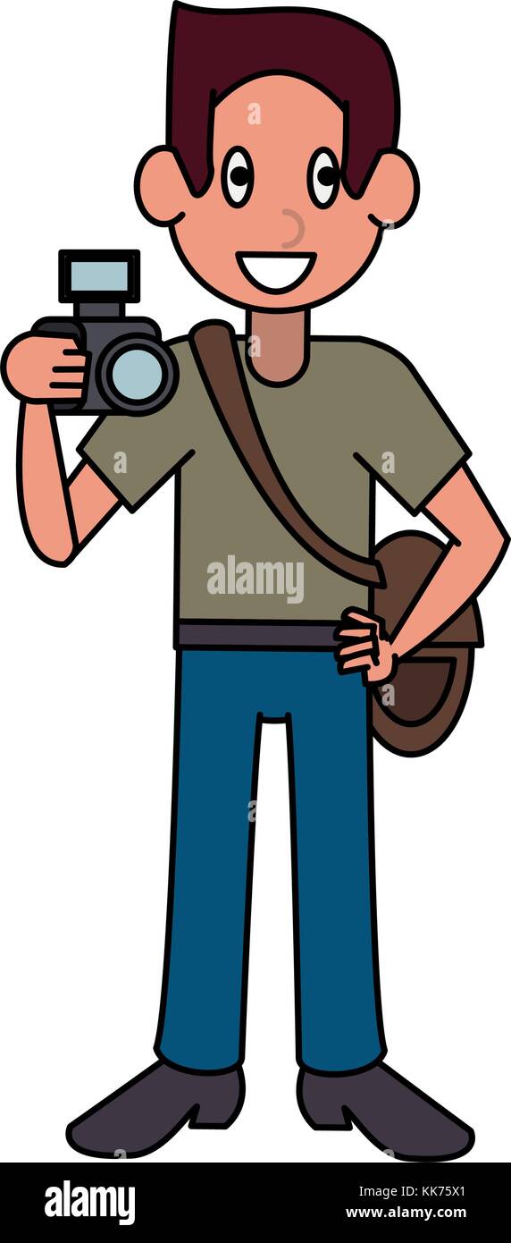 Photographer avatar cartoon Stock Vector Image & Art - Alamy