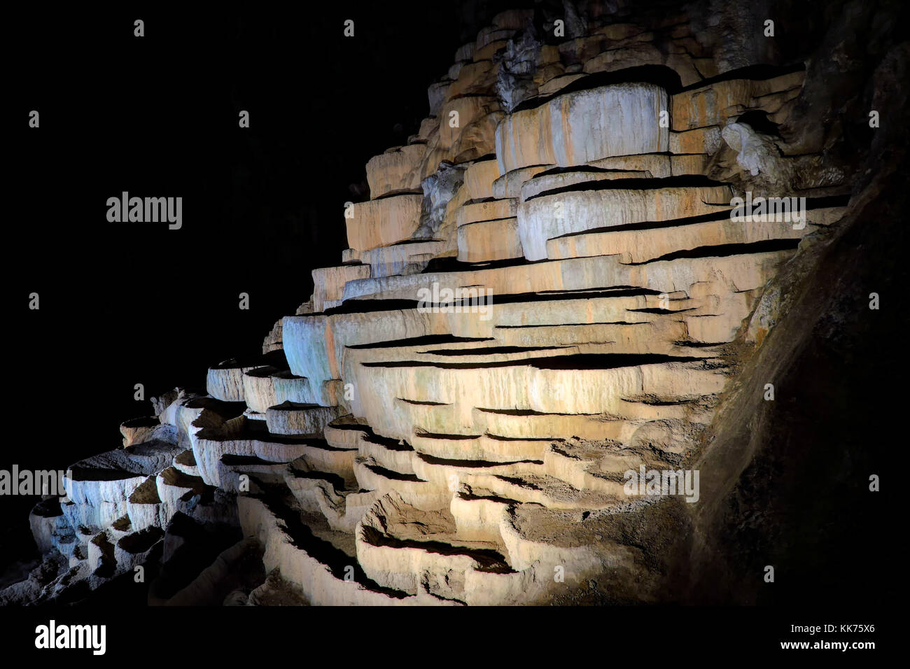 Rimstone pools hi-res stock photography and images - Alamy