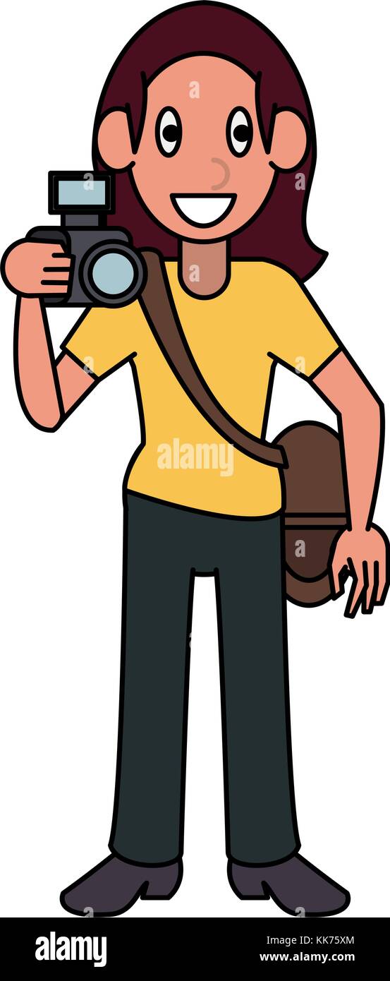 Photographer avatar cartoon Stock Vector Image & Art - Alamy