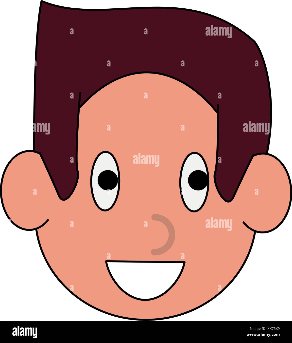 Man face cartoon Stock Vector Image & Art - Alamy