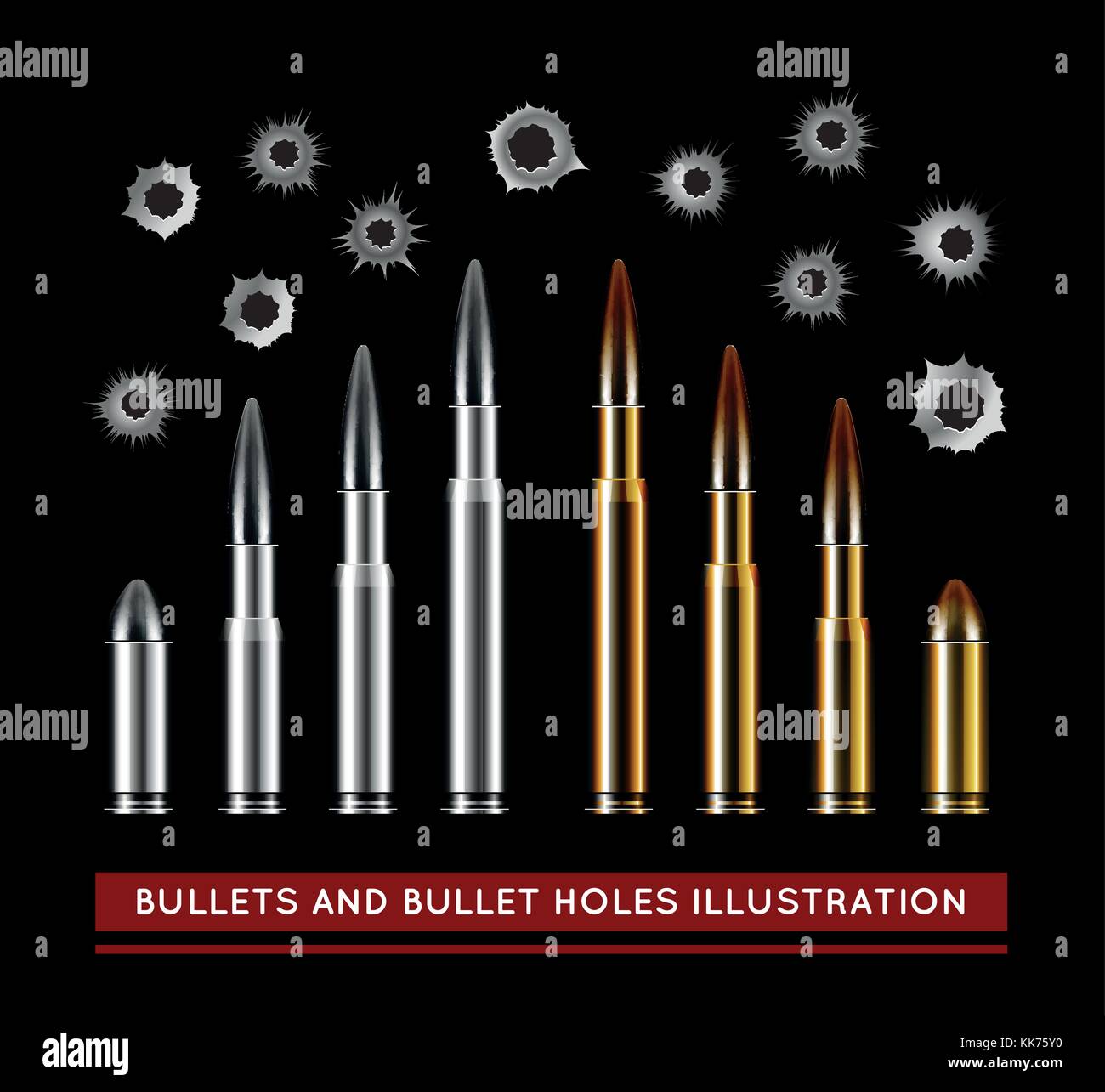 Sniper bullet holes hi-res stock photography and images - Alamy