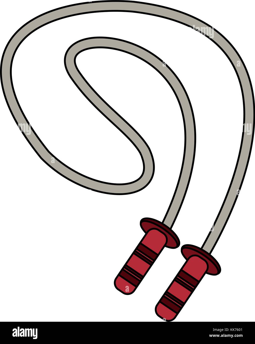 Colorful skipping rope Stock Vector Images - Alamy
