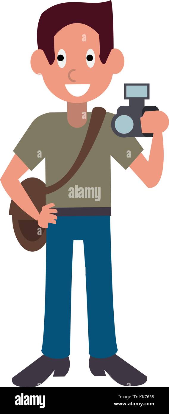 Photographer avatar cartoon Stock Vector Image & Art - Alamy