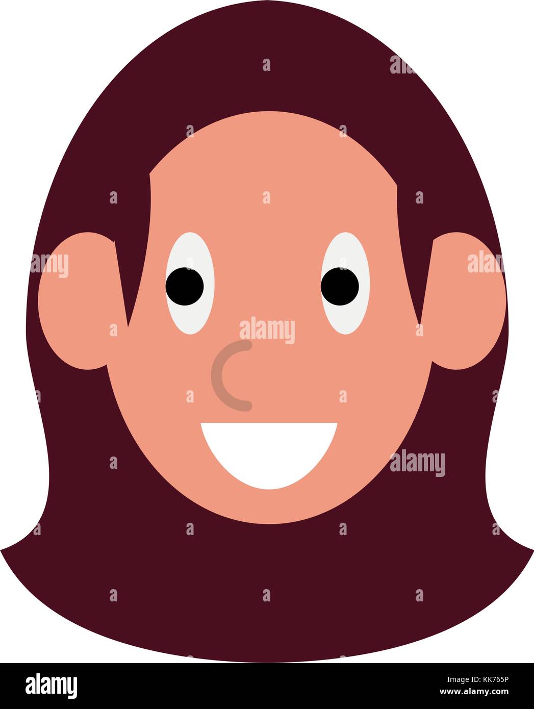 Woman face cartoon Stock Vector Image & Art - Alamy