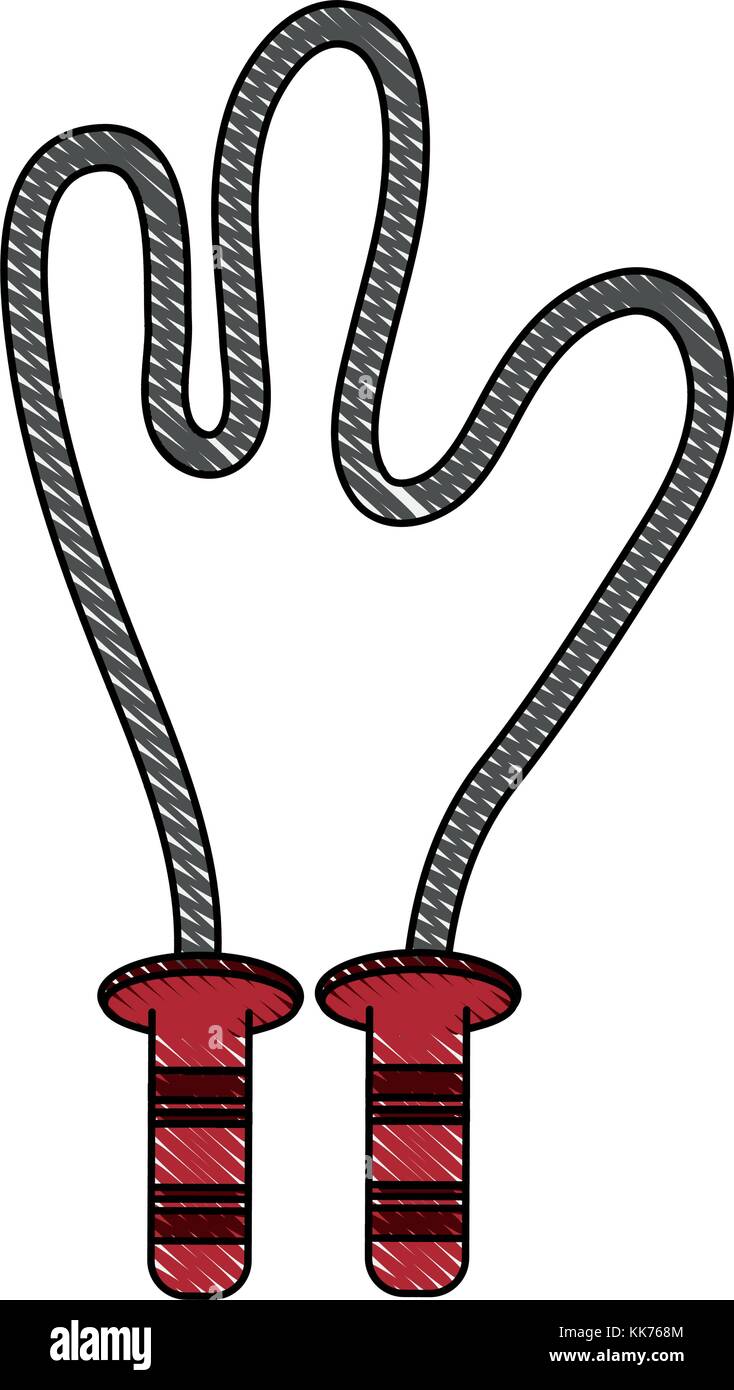Colorful skipping rope Stock Vector Images - Alamy