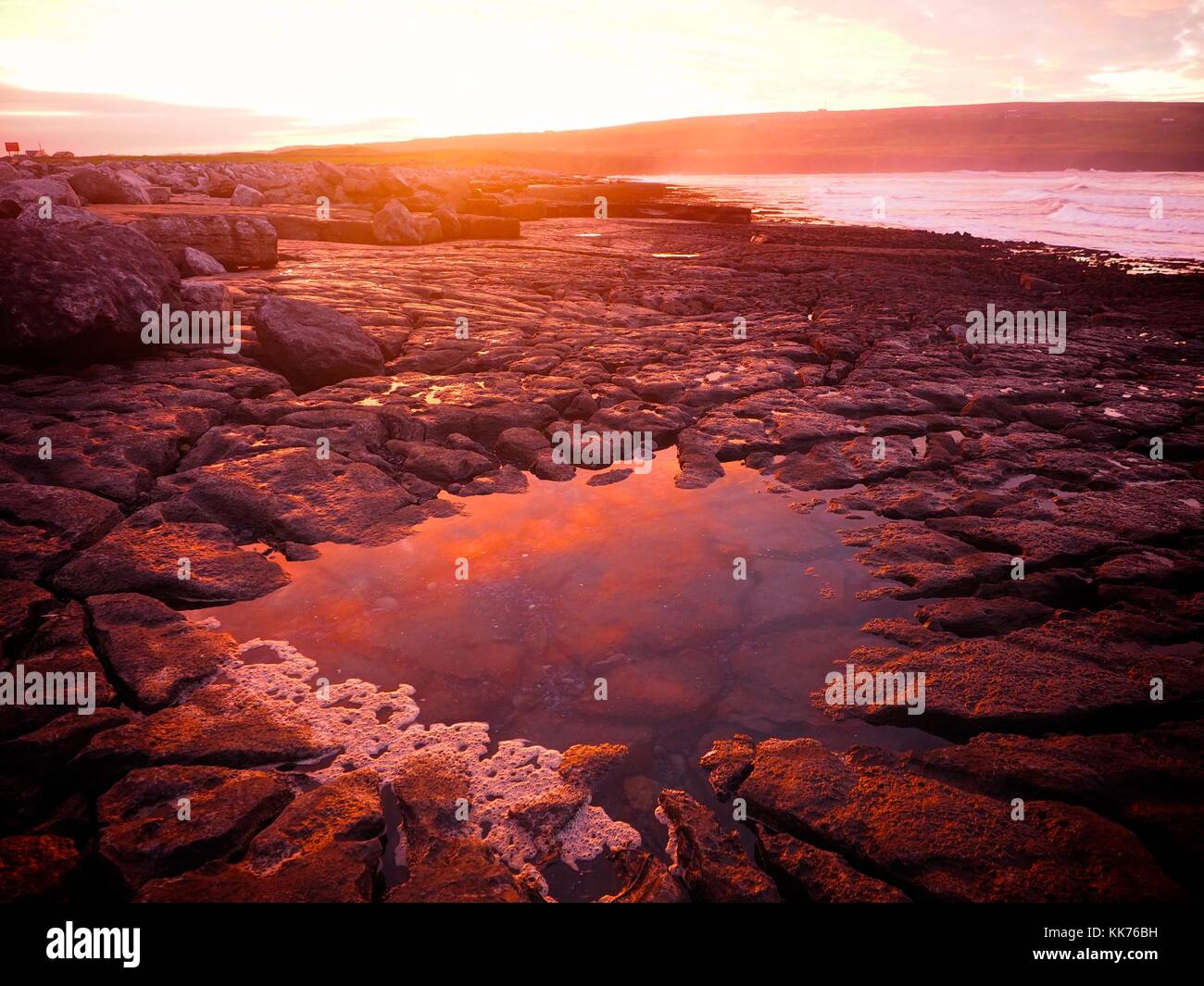 Doolan pier at dawn Stock Photo - Alamy