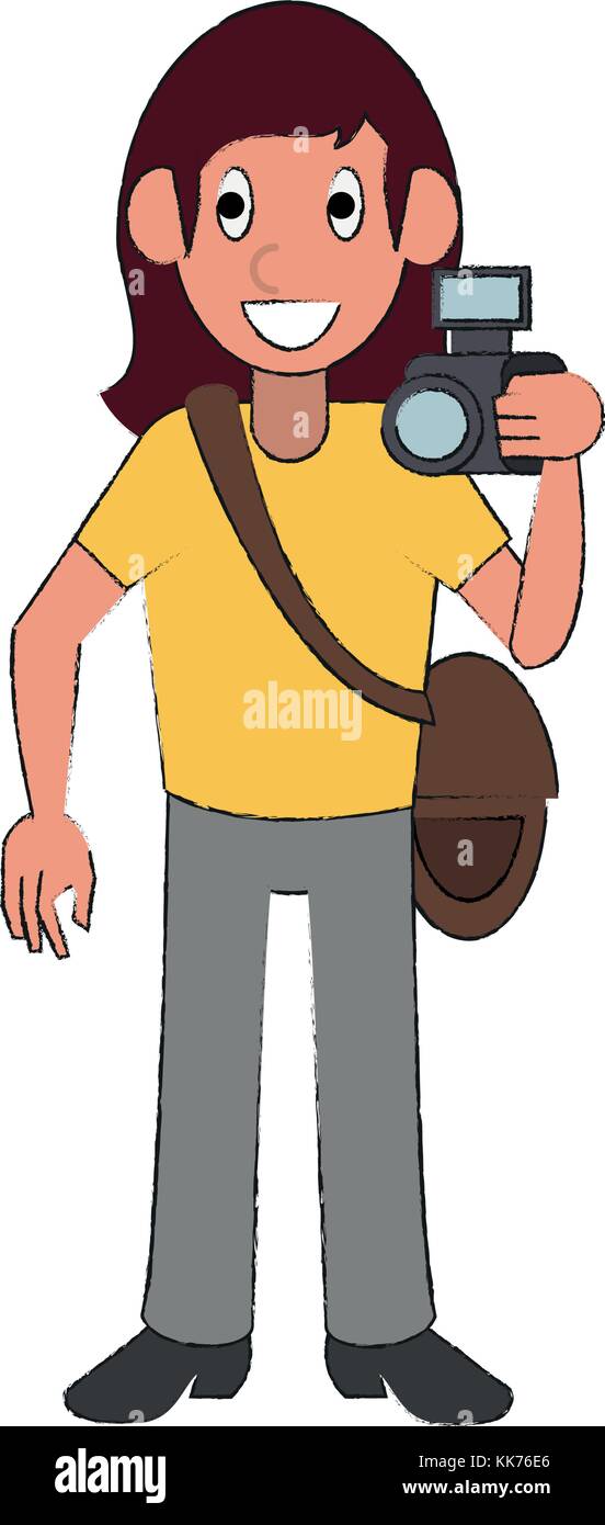 Photographer avatar cartoon Stock Vector Image & Art - Alamy