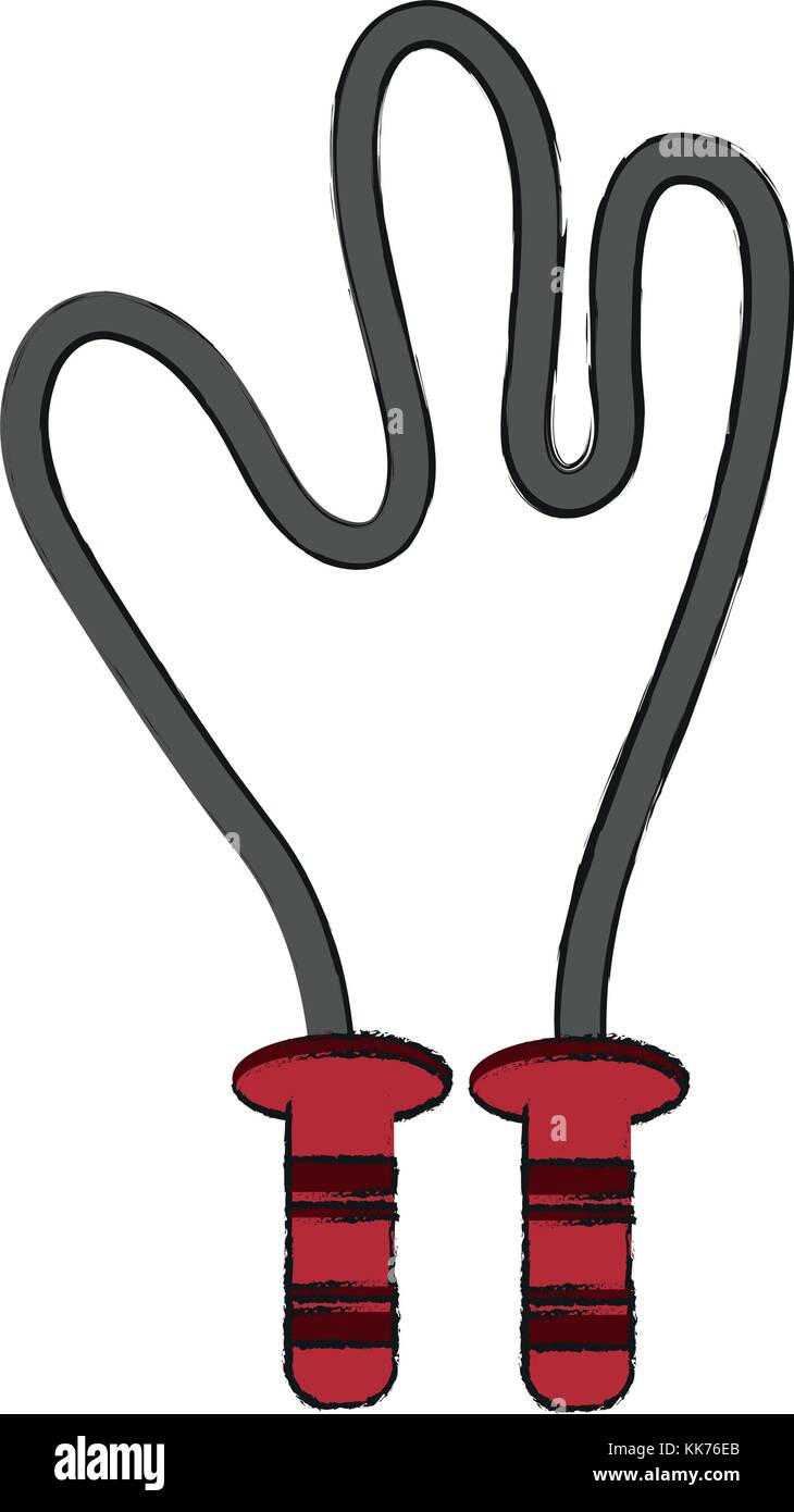 Colorful skipping rope Stock Vector Images - Alamy