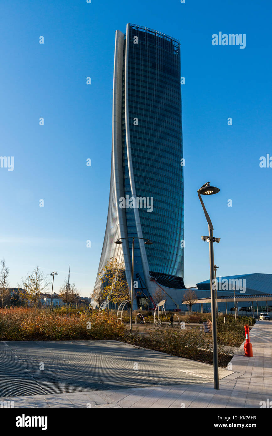 Hadid Tower by Zaha Hadid Architects, in Milan, Italy's modern CityLife ...