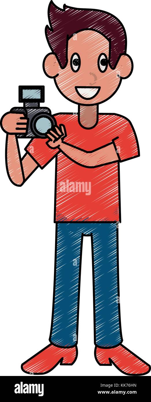 Photographer avatar cartoon Stock Vector Image & Art - Alamy