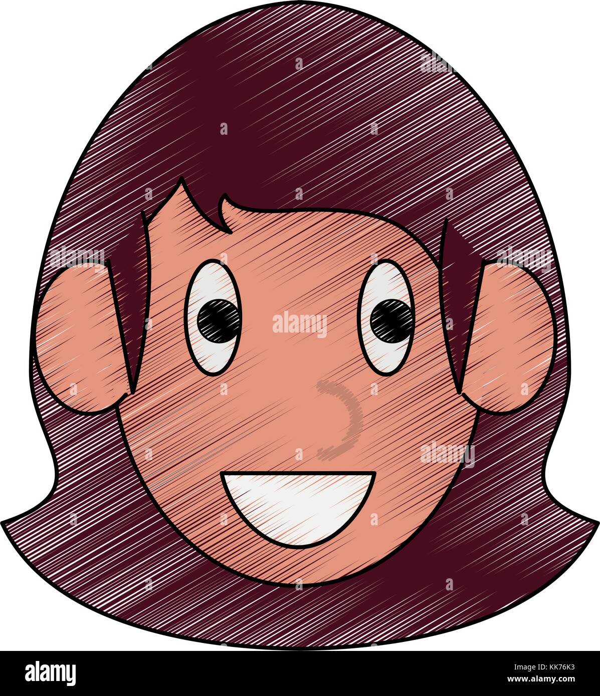 Woman face cartoon Stock Vector Image & Art - Alamy