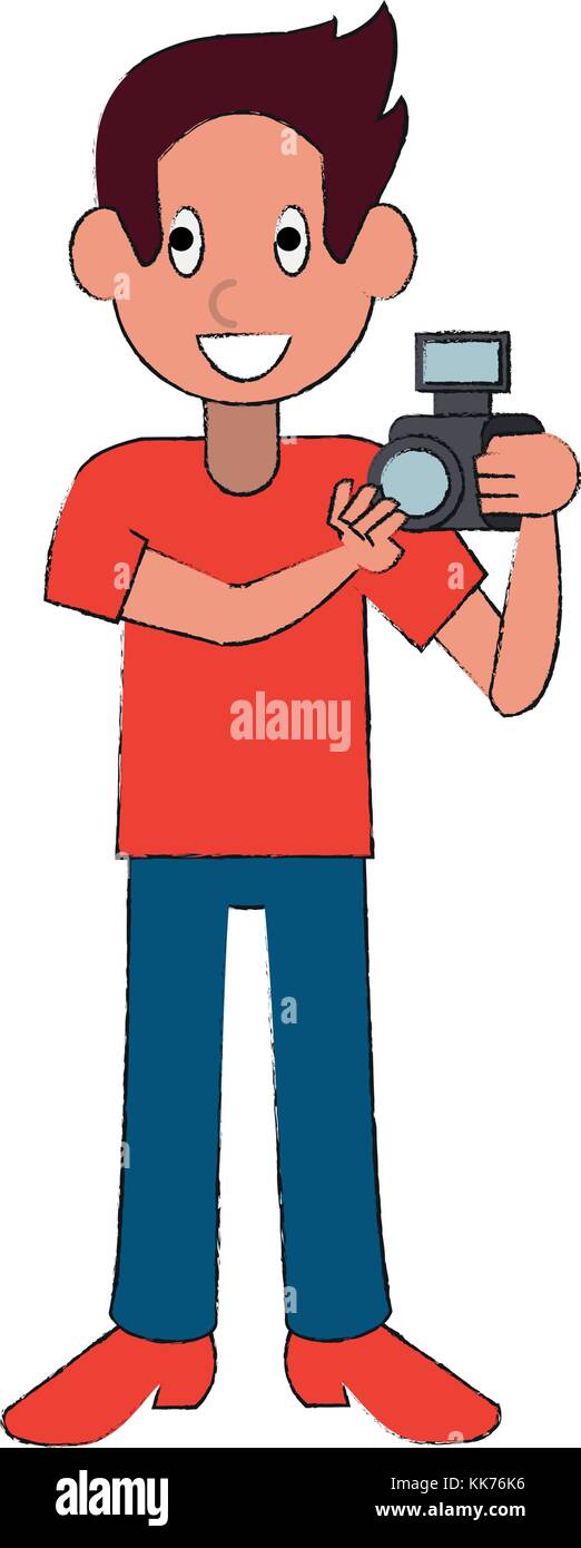 Photographer avatar cartoon Stock Vector Image & Art - Alamy