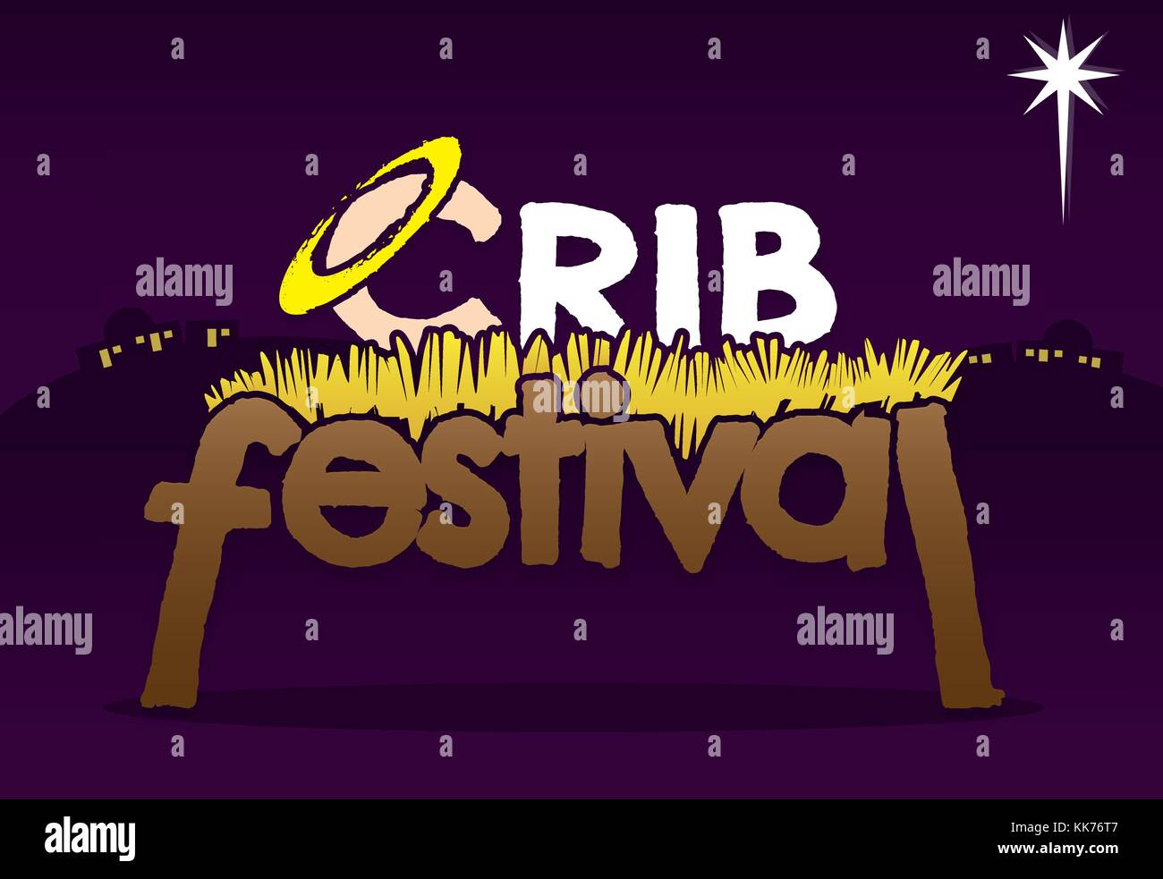 Crib festival Stock Vector Images - Alamy