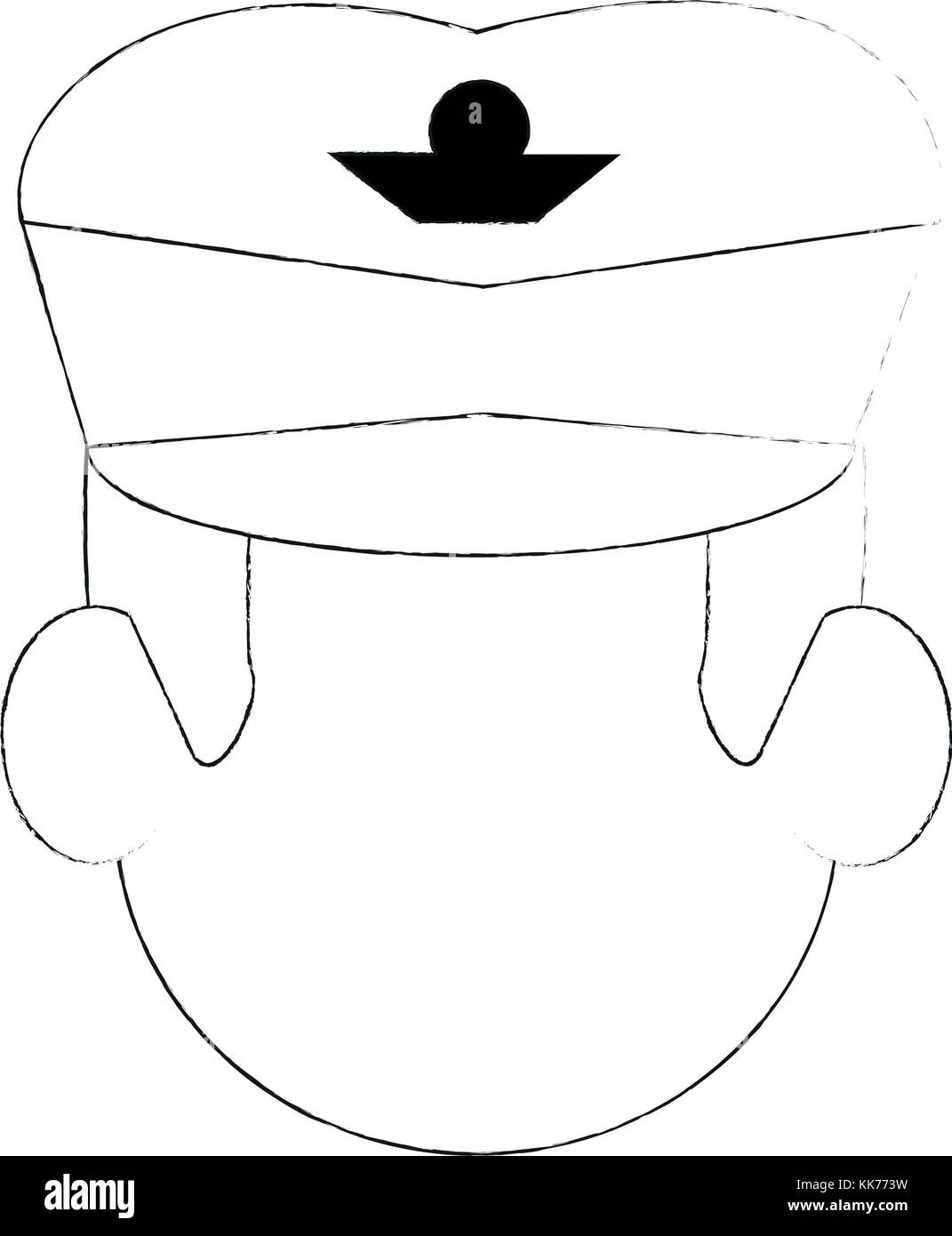 Commercial pilot avatar cartoon Stock Vector Image & Art - Alamy