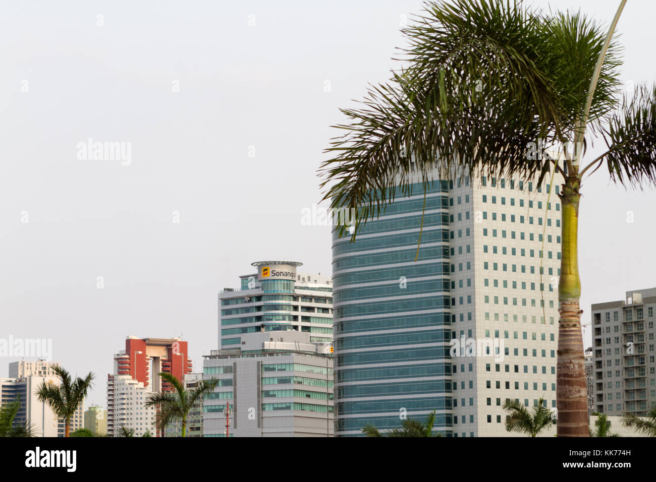 Modern buildings in the capital of Angola, Luanda Stock Photo - Alamy