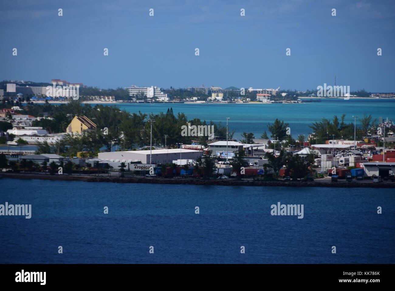 Nassau, Bahamas, elevated view Stock Photo - Alamy