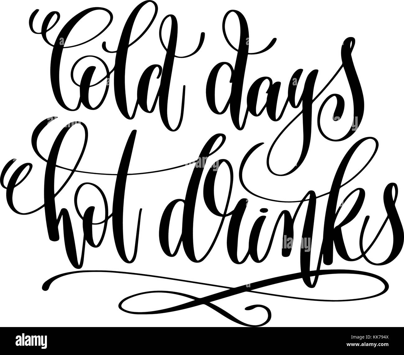 Cozy days Stock Vector Images - Alamy