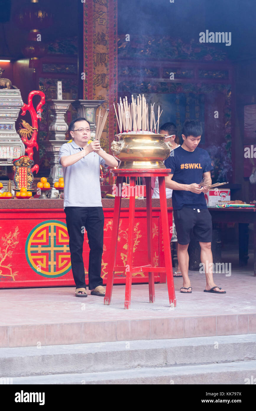 Kuong Siew chinese temple, Kuala Lumpur, Malaysia Stock Photo - Alamy