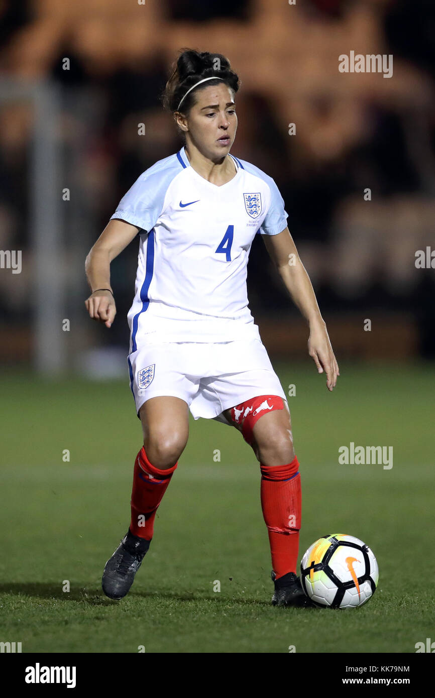 England's Fara Williams Stock Photo - Alamy