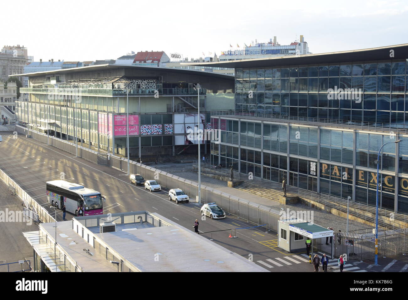 La Coruna cruise terminal, Spain Stock Photo - Alamy