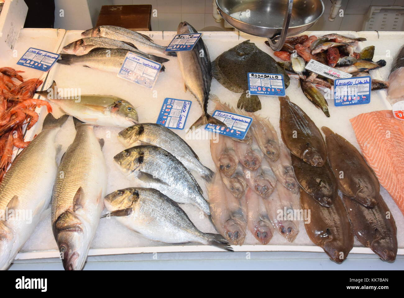 Fish Market / Mercado de Pescados, Mahon, Mallorca, Ballearic Islands ...