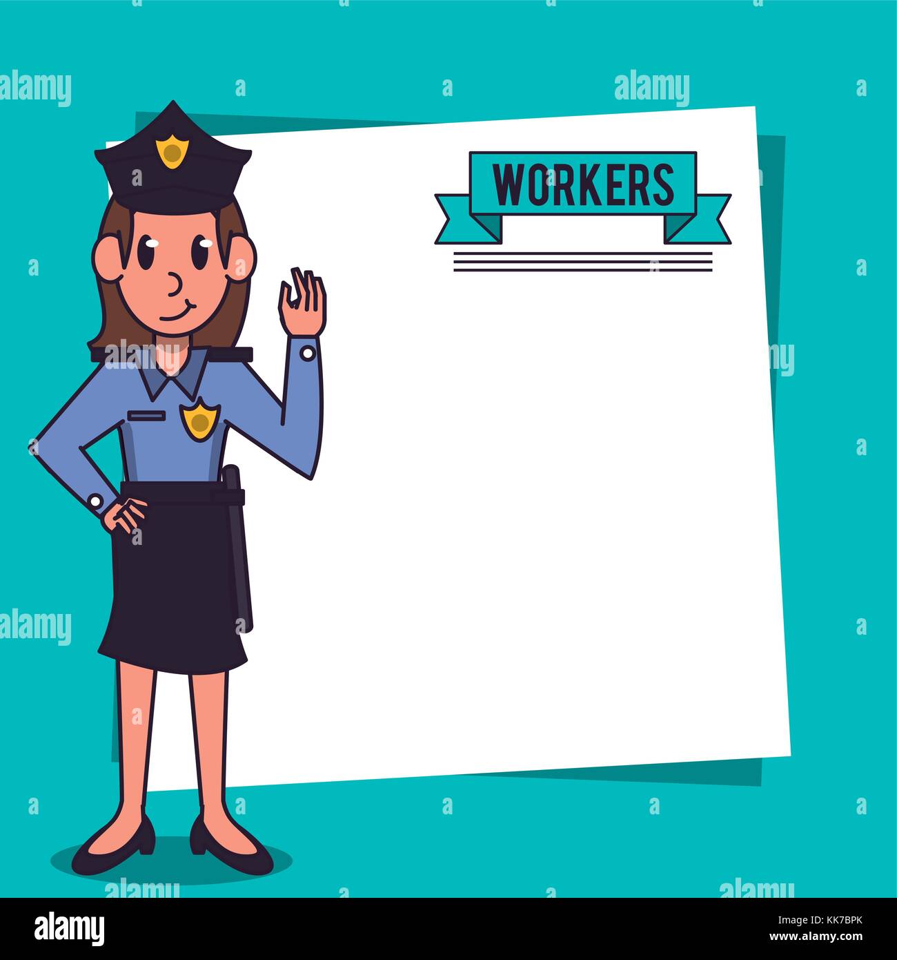 Workers and jobs cartoon Stock Vector Image & Art - Alamy