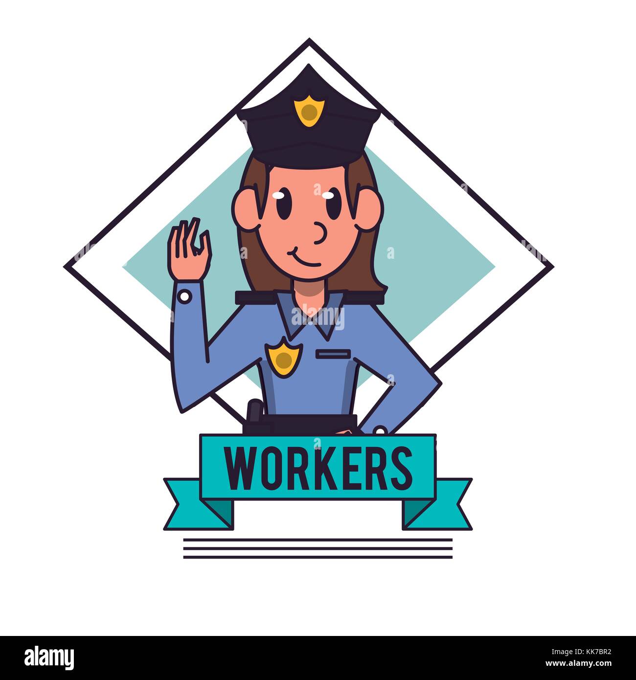 Workers and jobs cartoon Stock Vector Image & Art - Alamy