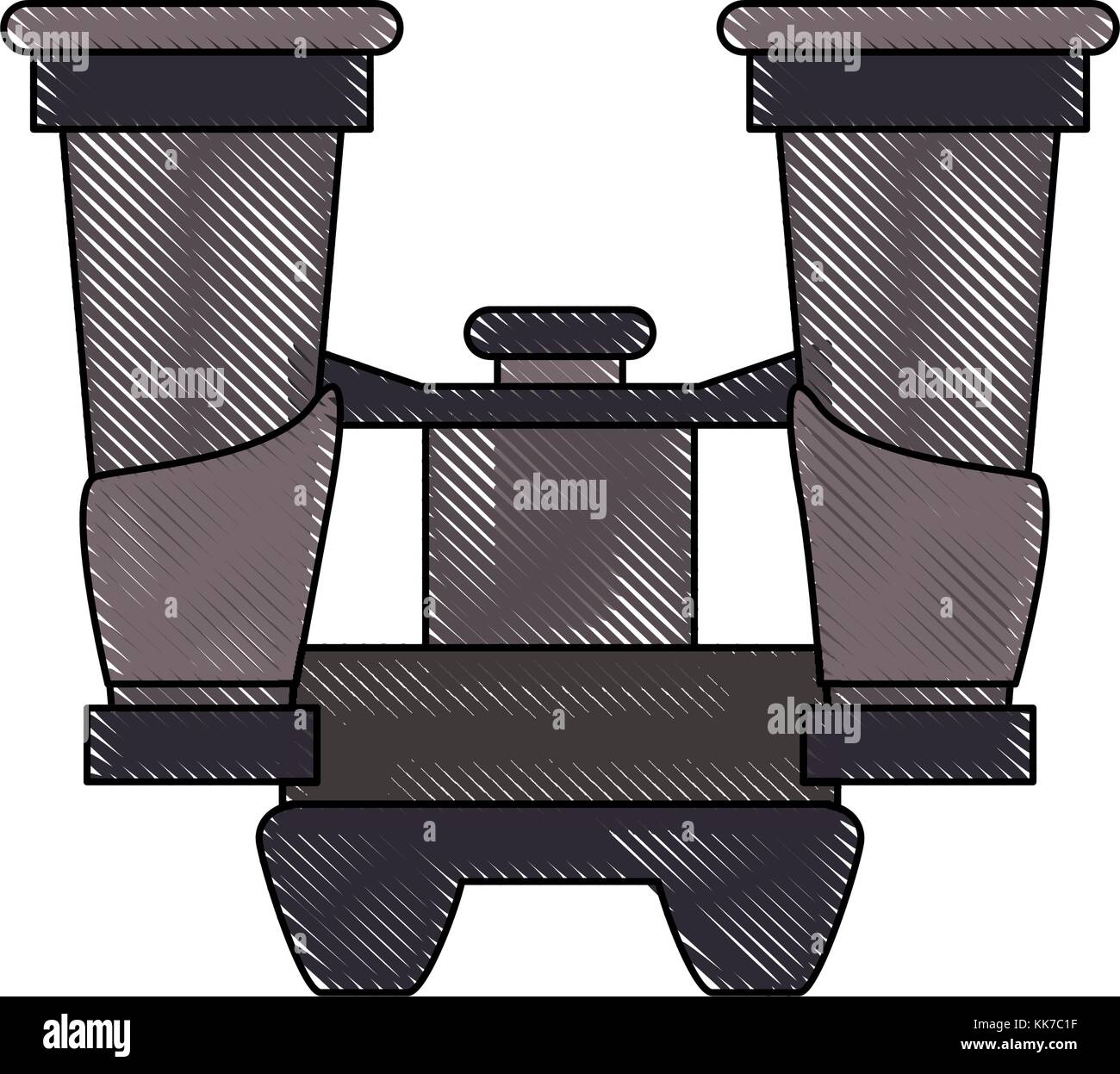 Binocular spy equipment Stock Vector Image & Art - Alamy