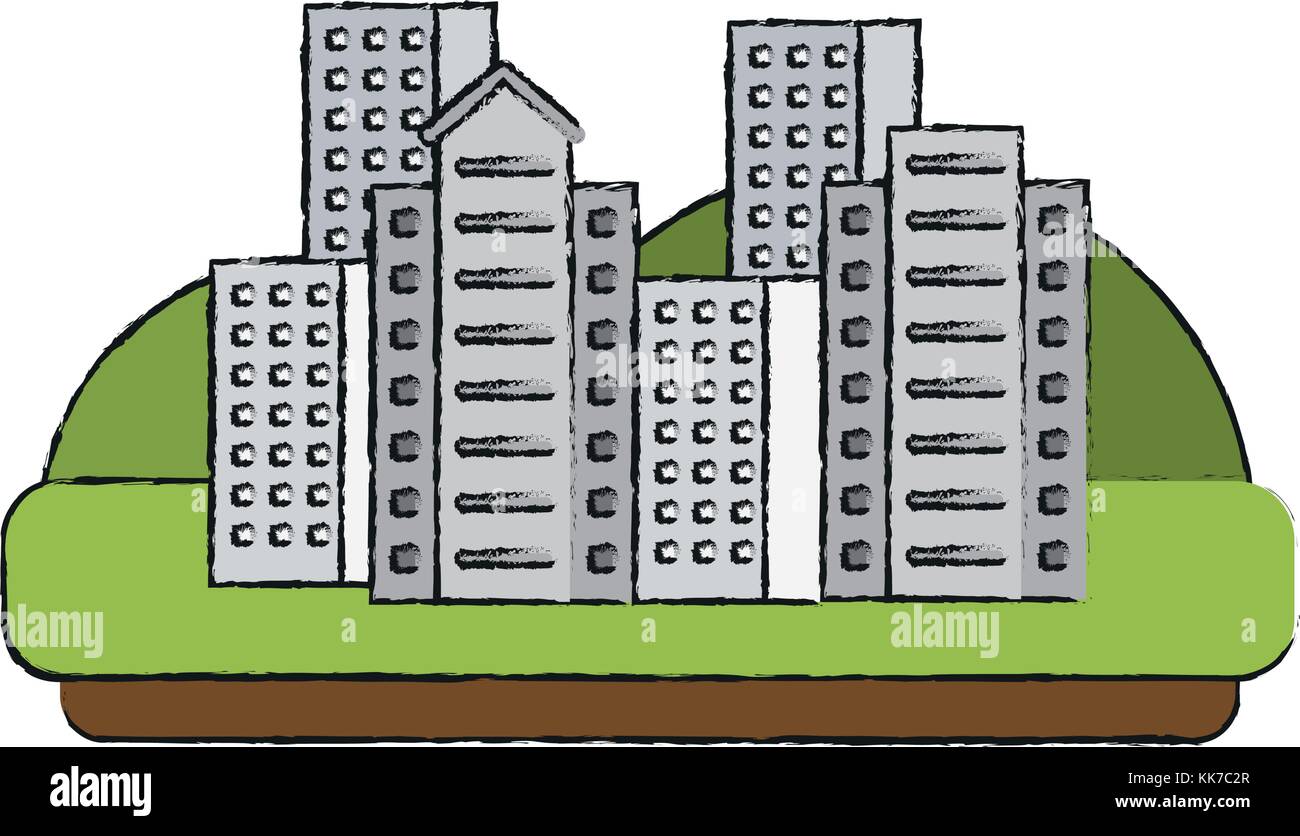 City buildings symbol Stock Vector Image & Art - Alamy