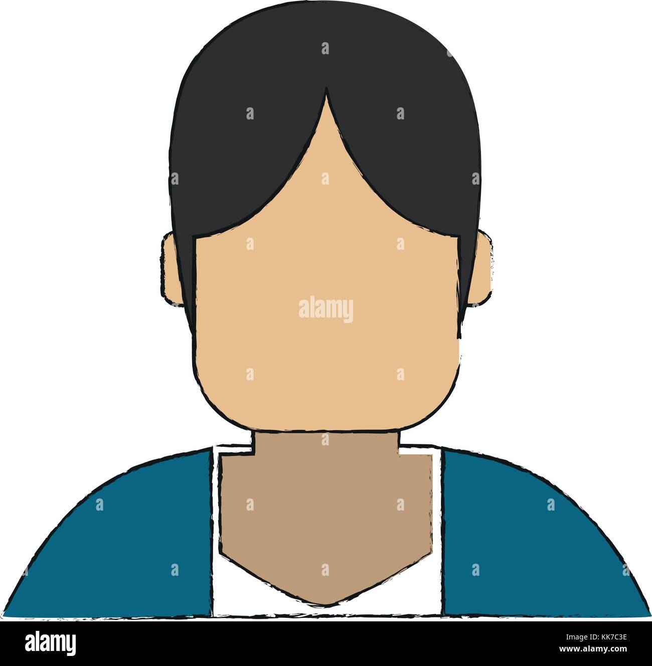 Executive woman faceless avatar Stock Vector Image & Art - Alamy