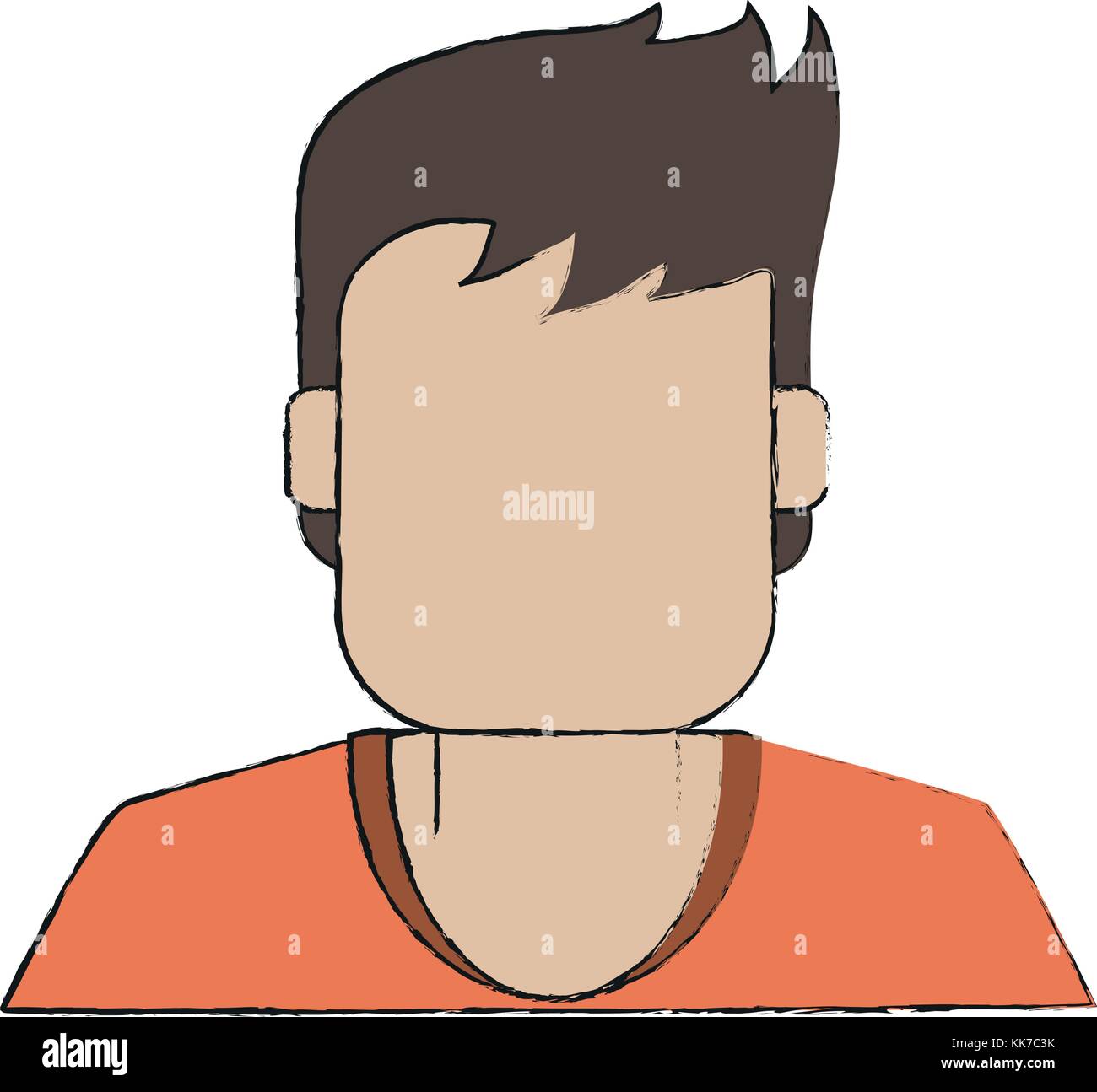 Man faceless avatar Stock Vector Image & Art - Alamy