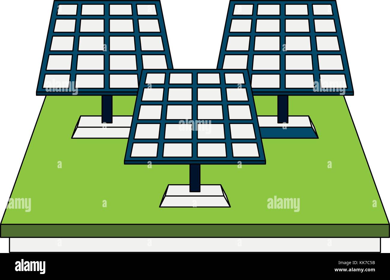 Solar panels energy Stock Vector Image & Art - Alamy