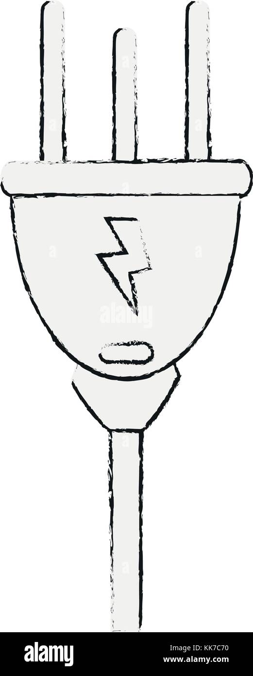 Electric plug symbol Stock Vector Image & Art - Alamy