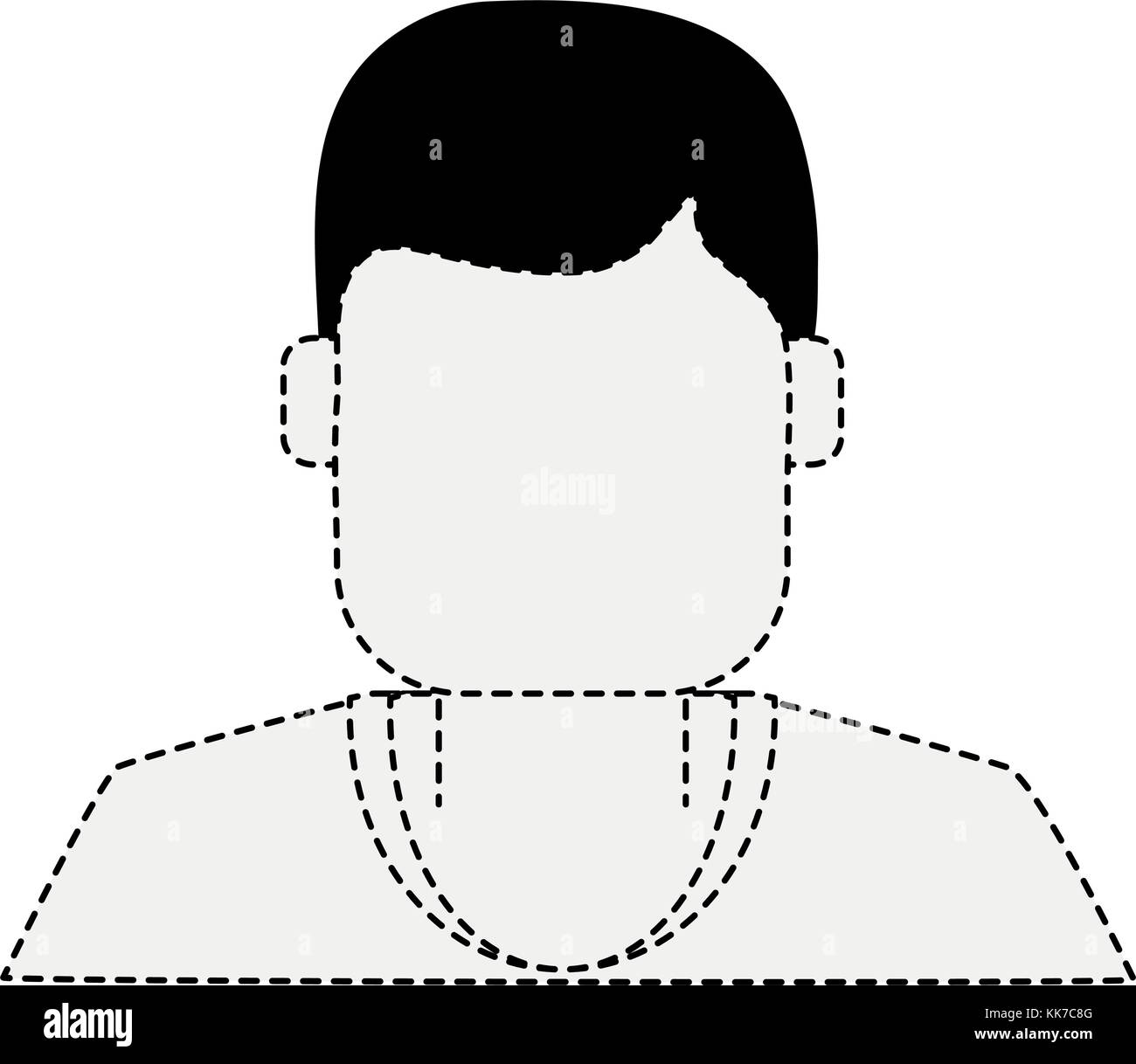 Man faceless avatar Stock Vector Image & Art - Alamy