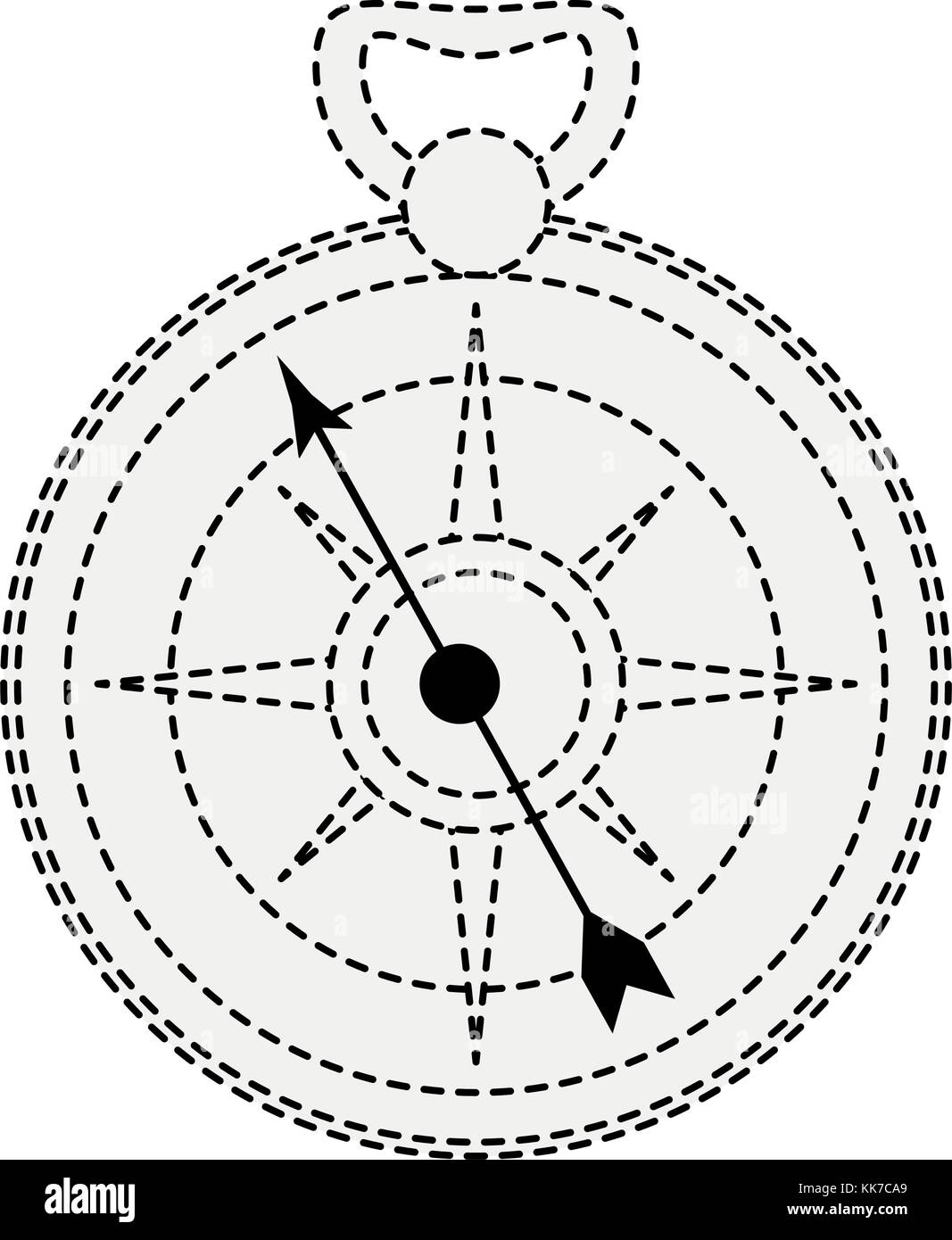 Old navigation compass Stock Vector Image & Art - Alamy