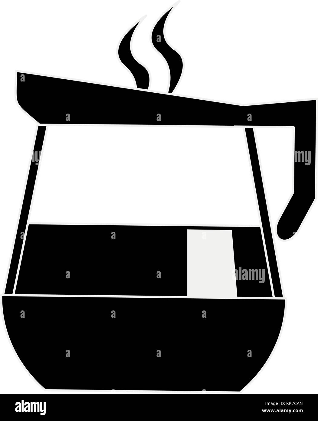 Coffee kettle symbol Stock Vector Image & Art - Alamy