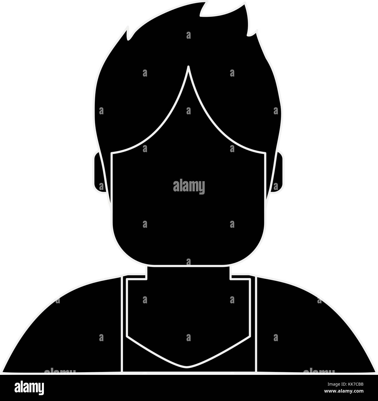 Man faceless avatar Stock Vector Image & Art - Alamy